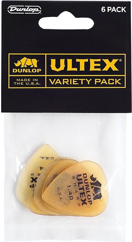 Jim Dunlop - Ultex - Plectrum - Variety 6-Pack | bol
