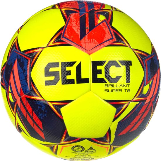 Select Brillant Super Tb Fifa Quality Pro V23 Wedstrijdbal - Fluogeel ...
