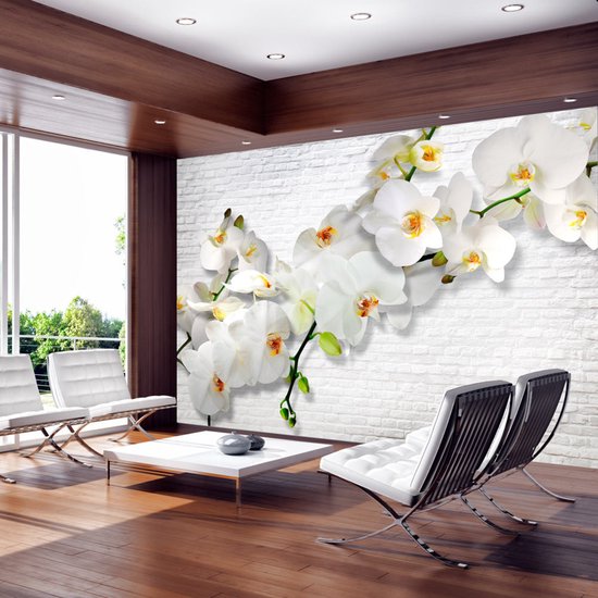 Fotobehangkoning - Behang - Vliesbehang - Fotobehang - The Urban Orchid - Orchidee -... | bol