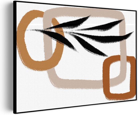 Akoestisch Schilderij Naturel tinten scandinavisch 02 Rechthoek Horizontaal Basic XXL... | bol.