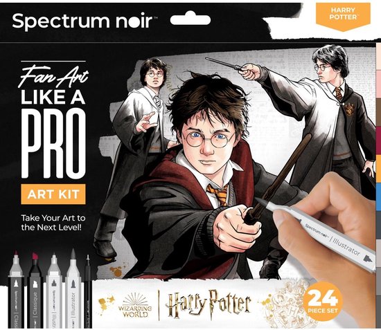 Spectrum Noir - Fan Art Like A Pro Art Kit - Harry Potter - PFANHP1 ...