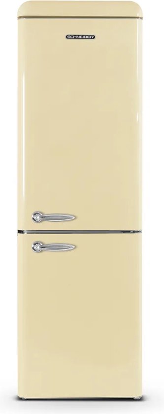 Schneider SCB315VNFCR Retro Koelvries combinatie met No Frost systeem | bol