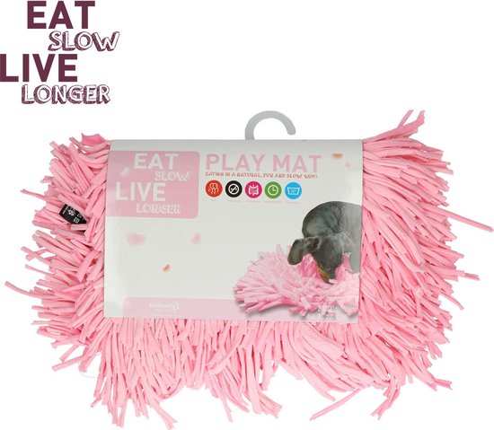 Eat Slow Live Longer Play Mat – 44 x 28 cm - Anti-schrok mat ...