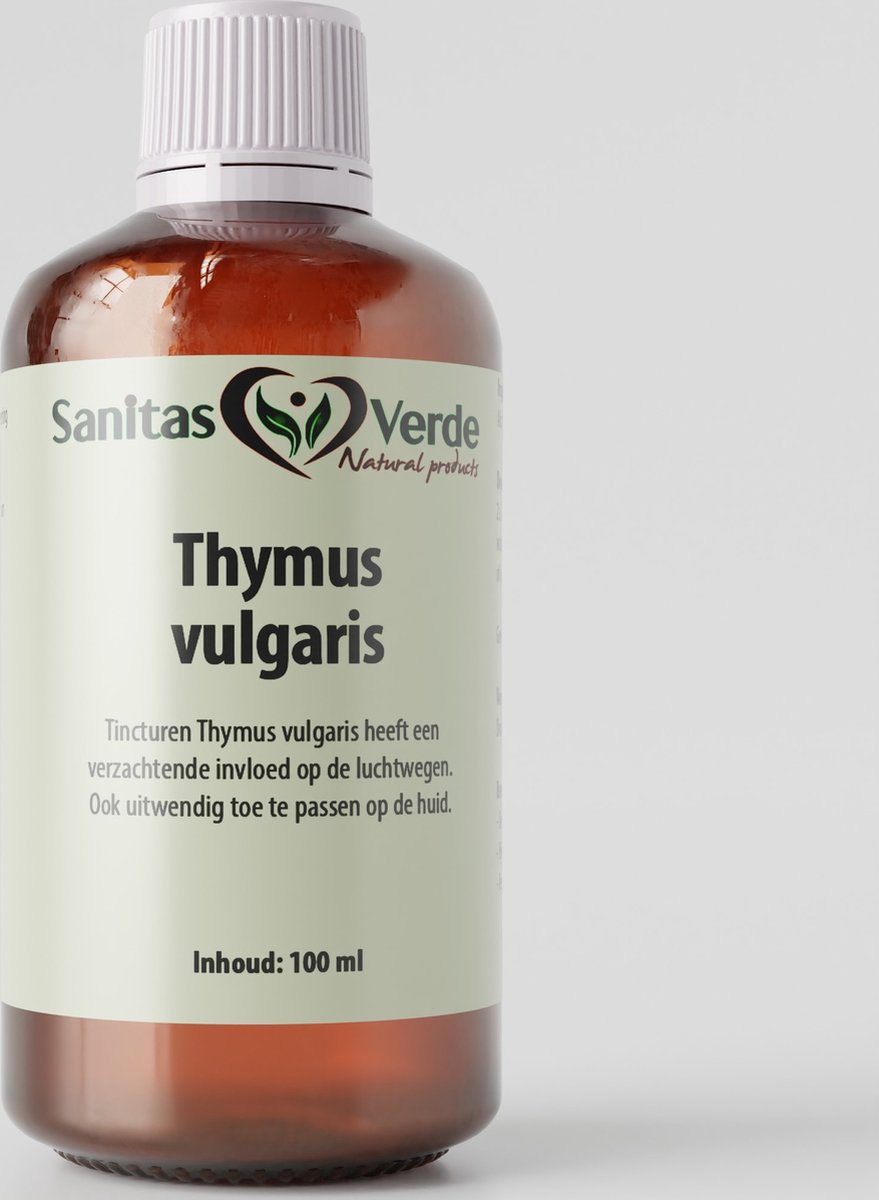 Thymus Vulgaris (Echte Tijm) tinctuur 100 ml | bol