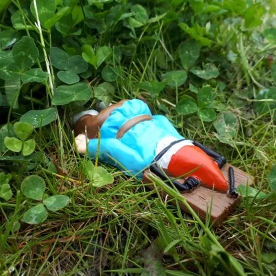 Grappige muizenval kabouter - Dwerg - Tuinbeeld - Sculptuur - Binnen en ...