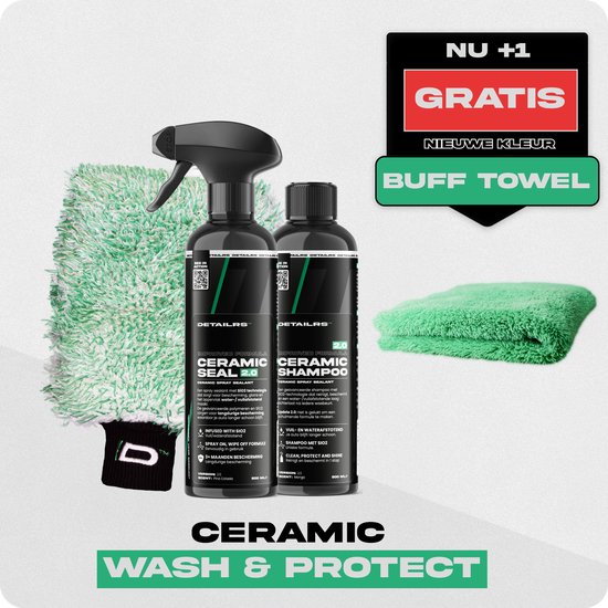 Detailrs™ Ceramic Wash & Protect - Ceramic Seal - Auto Wassen- Ceramic ...