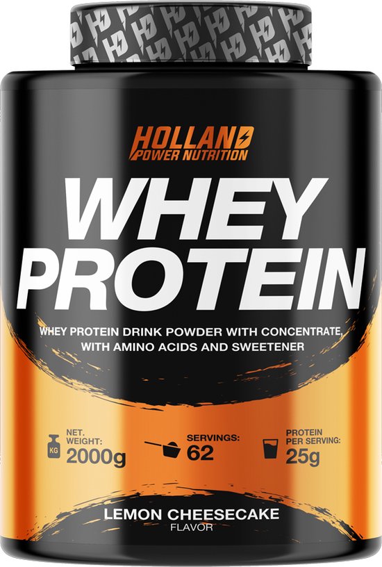 Whey protein lemon cheesecake 2kg | bol