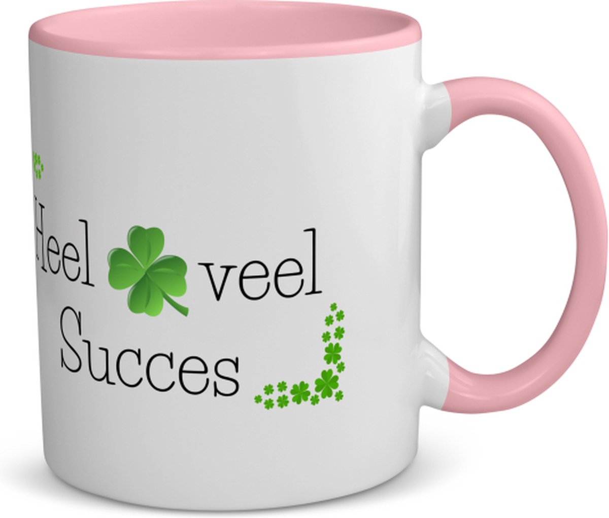 Akyol - afscheid collega cadeau - koffiemok - theemok - roze - Collega ...