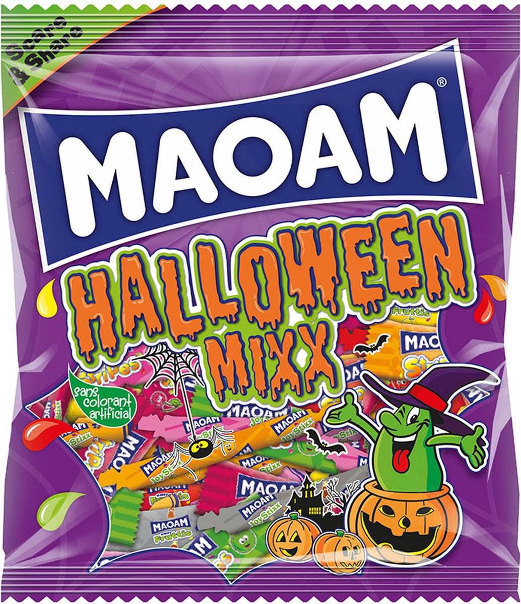 Haribo Maoam Halloween snoepmix - 375g x 4 | bol