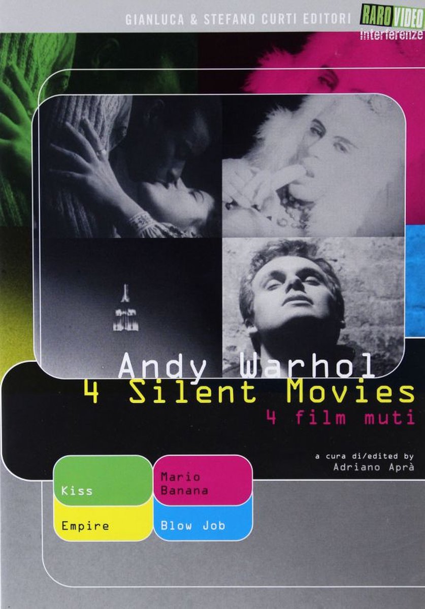 Andy Warhol - 4 Silent Movies: Kiss / Blow Job / Empire / Mario Banana ...