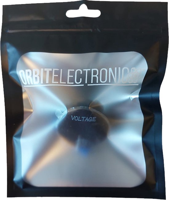 Orbit Electronic Universele Voltmeter Inbouw 12-24V DC met Aan/Uit schakelaar - Voor... | bol