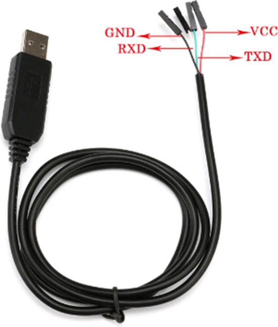 PL2303HX TTL USB SERIAL PORT ADAPTER 4P | bol