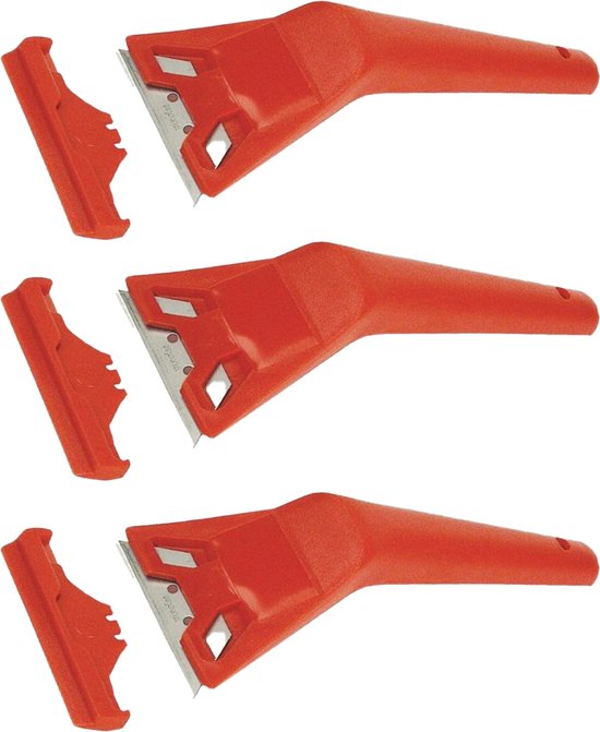 Bruder Mannessmann Glasschraper - 3x - verfkrabber - verwisselbaar blad ...