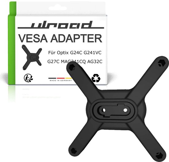 ULROAD VESA Adapter geschikt voor MSI Optix Monitor G24C G241VC G27C ...