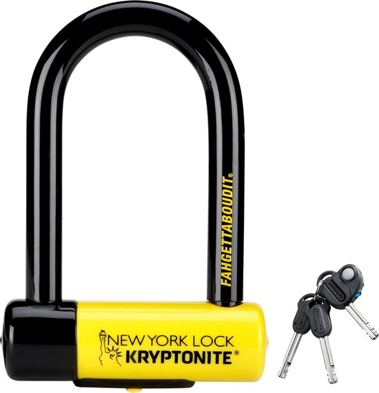 Kryptonite New York Fahgettaboudit Mini Beugelslot S cooter – ART-4 ...