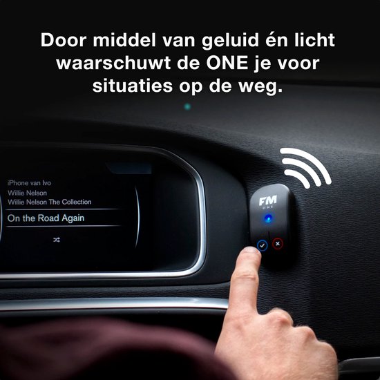 Flitsmeister ONE - Compacte Waarschuwingsmelder voor Flitsers en ...