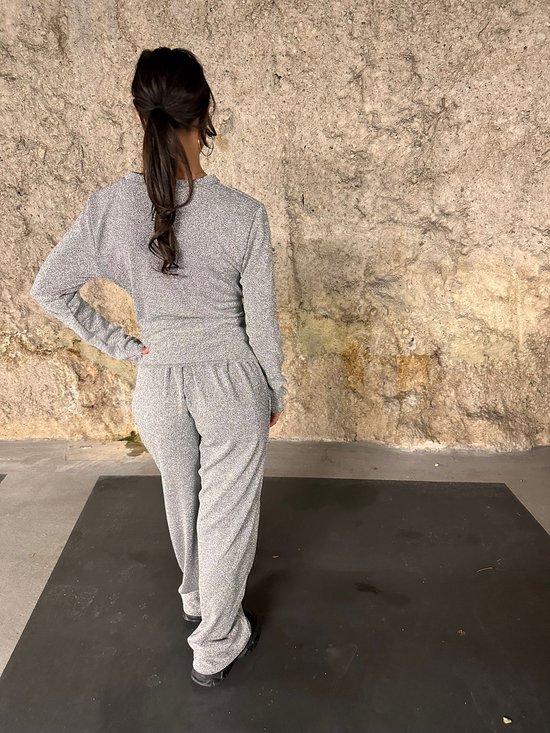 Glitter zilver pak. Dames | bol