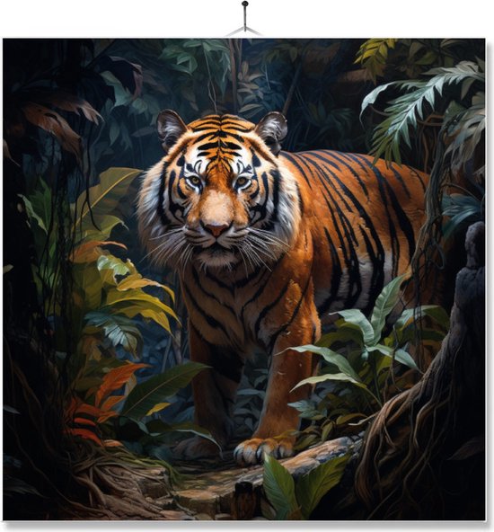 Tegel Met Opdruk | Geschenk | Dieren | Tijger | bol