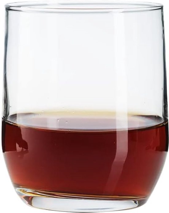 whiskey glazen set - horeca, stijlvolle kristallook, voor bar, cocktails, transparent 6 | bol