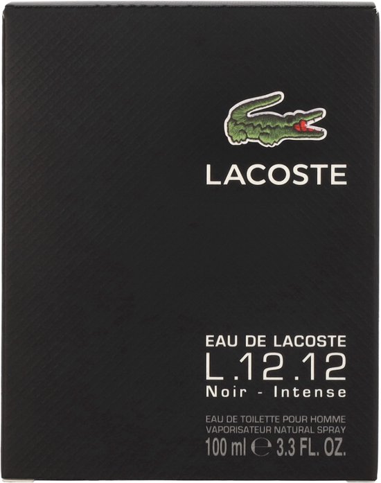 Lacoste noir intense 175ml store