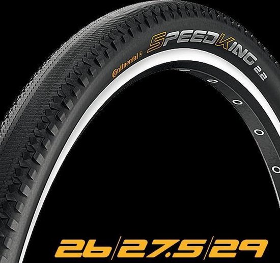 Continental Buitenband Speed King Ii Vouwb. 27.5 X 2.20 (55-584) - Voordeelverpakking... | bol