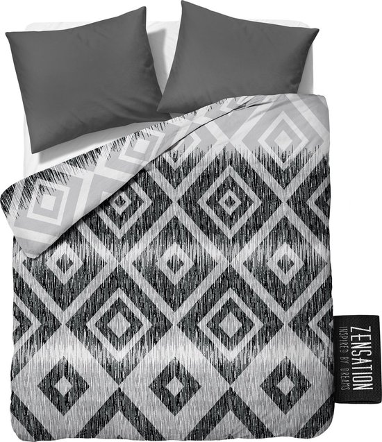 Zensation Block On Block - Dekbedovertrek set - Lits-Jumeaux - 240x200 ...