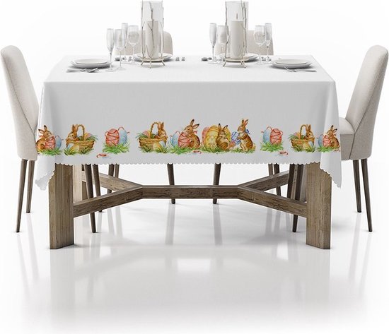 Tafelkleed speciaal voor Pasen 2024. Maat 140 x 240 cm. Pasen ...