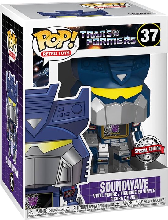 Funko Pop! Retro Toys: Transformers Siege Soundwave Exclusive | bol