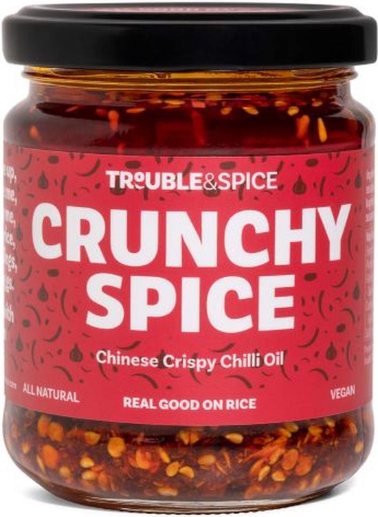 Crunchy Spice - Chili Crisp - Chinese Crispy Chilli Oil - Chili Olie | bol