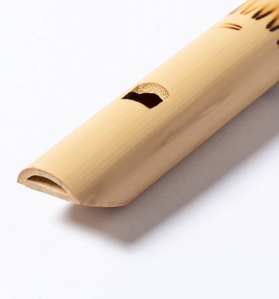 Blokfluit bamboe hout - Kinderen - Volwassenen - Muziekinstrumenten - 6 ...
