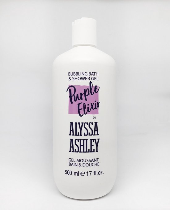 Alyssa Ashley Purple Elixir Bubbling Bath & Shower Gel 500ml | bol