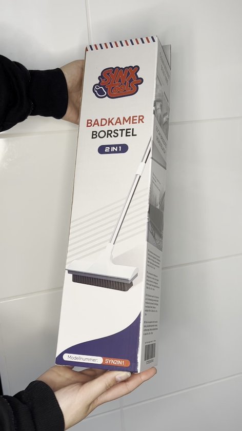 Synx Tools Schrobber met steel 2 in 1 - Trekker douche - Schrobbezem ...