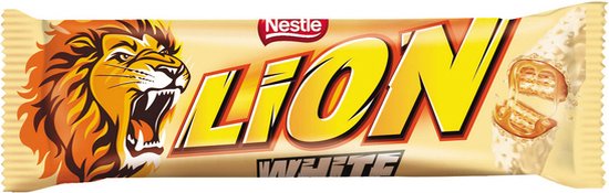Nestle Chocola Lion White Doos (40 x 42Gram) - Chocolade snack repen ...