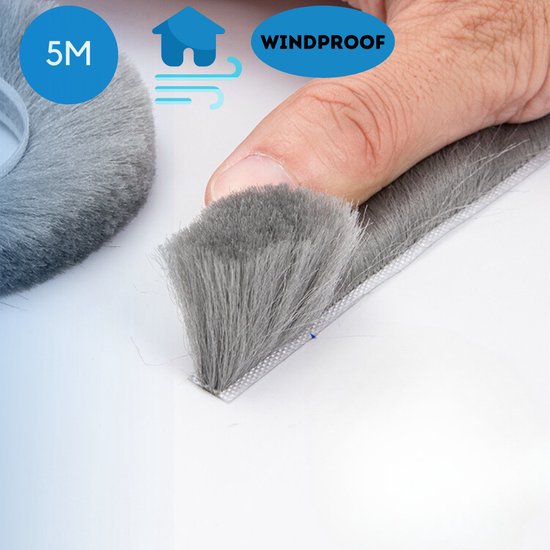 Tochtstrip - Tochtstopper - Tochtrol - Tochtband Zelfklevend ...