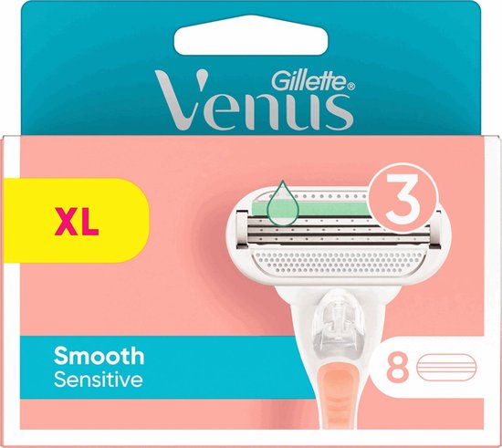Gillette Venus Scheermesjes Smooth Sensitive 8 stuks | bol