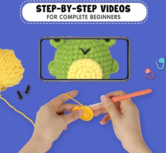 Complete haakset voor beginners, dieren, haken breien voor beginners ...