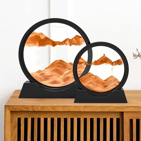 3D Flowing Sand Art Sand Pictures to Rotate Dynamic Sand Picture Deep ...