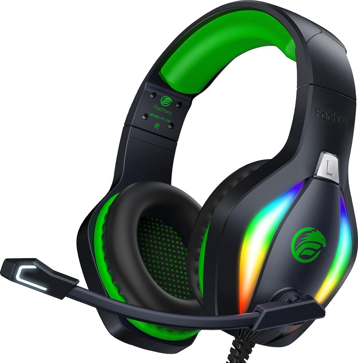 Casque de Gaming FC100 pour PS4/PS5/ PC/ Xbox/ Nintendo Switch, casque ...