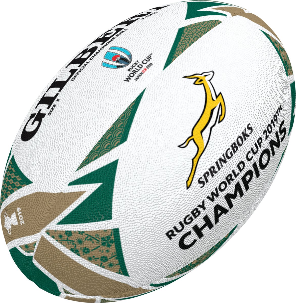 Gilbert Rugby World Cup 2019 Zuid Afrika / Springboks Rugbybal | bol