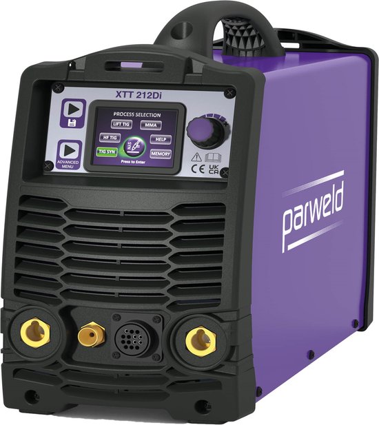 Parweld XTT212Di Watergekoeld Tig ACDC Lasapparaat Lasmachine Laspost ...