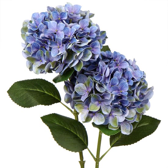 Artificial Hydrangea flower - Real touch fake bloem - 63 cm | bol