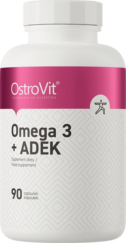 Supplementen - Omega 3 - Vitamins - ADEK - 90 capsules - Laboratorium ...