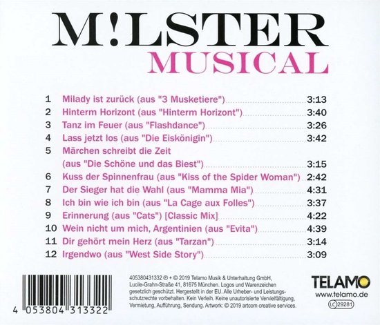 Angelika Milster - Milster Singt Musical (CD), Angelika Milster ...