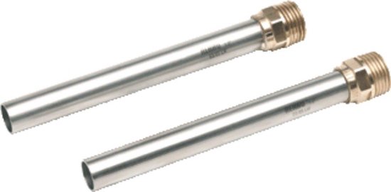 Rehau Rautitan radiator-aansluitbuis R1/2"-RVS 15/150mm 1 stuks | bol