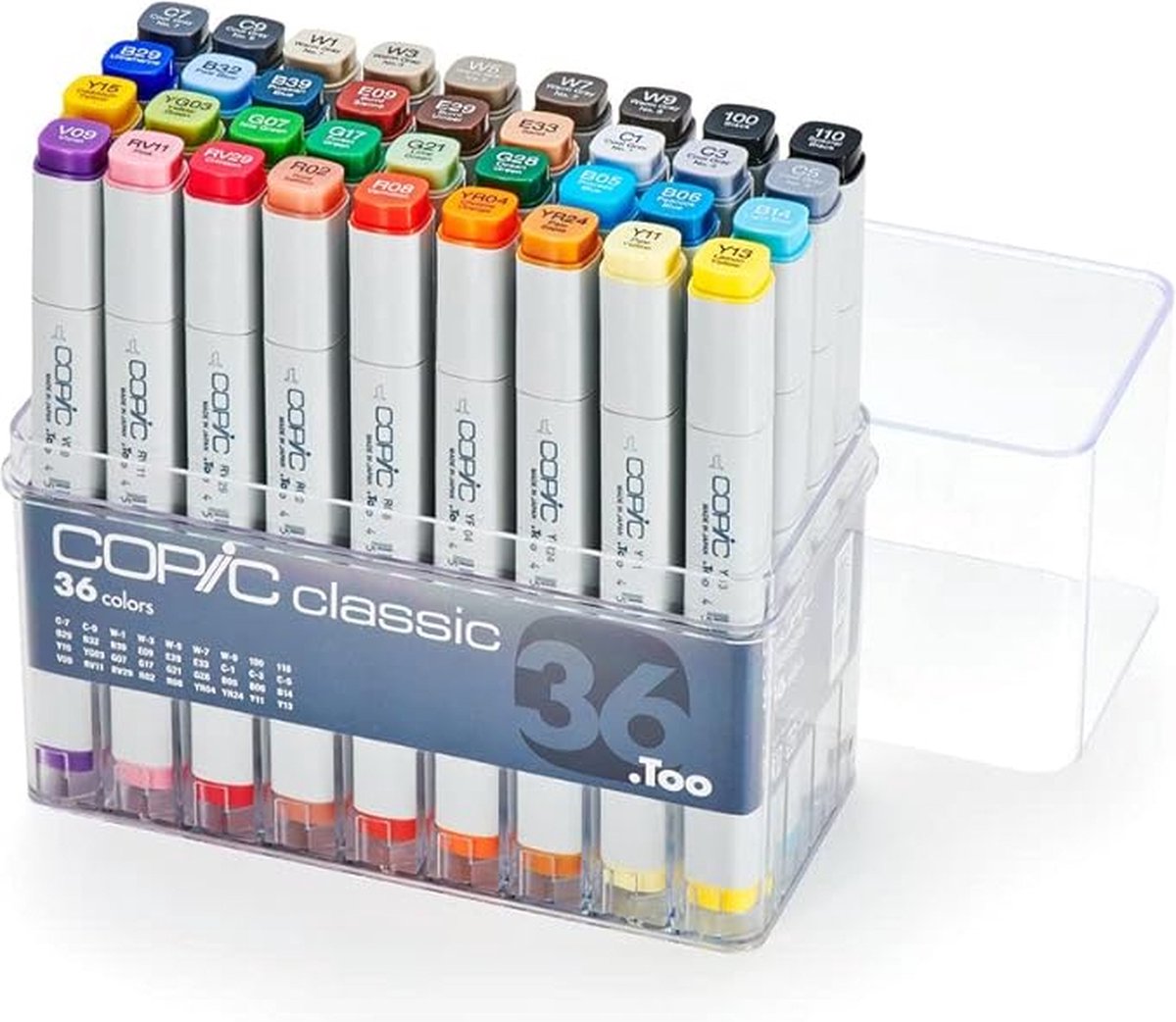 Copic Classic Marker Set Basic 36 Markers - Markerset Basis Kleuren 36 ...