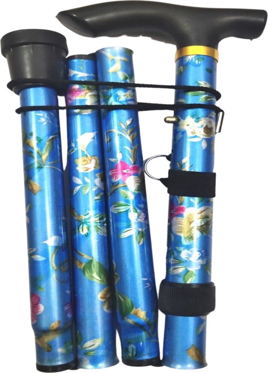 Livano Opvouwbare Wandelstok - Inklapbare Wandelstok - Wandelstok ...