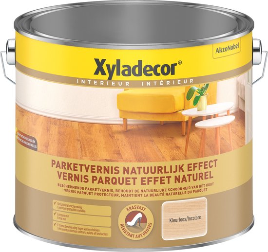 Xyladecor Parketvernis - Kleurloos - 2.5 L | bol