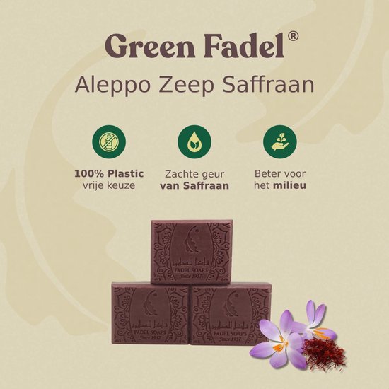 Green Fadel Luxury Aleppo Zeep | bol