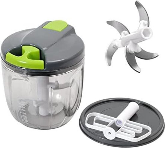 Hakmolen Handmatig - Groentesnijder met Trekkoord - Mixer Handmatig ...
