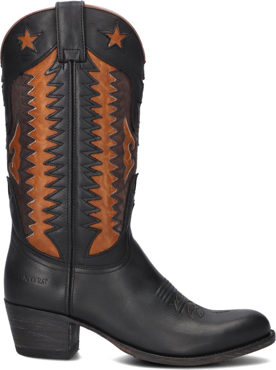 Sendra 14144 Cowboylaarzen - Western Laarzen - Dames - Zwart - Maat 38 ...